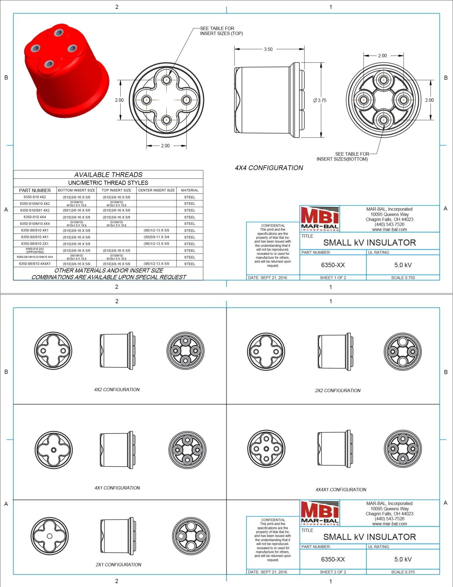 6350-S10/M10 - Mar-Bal, Inc.