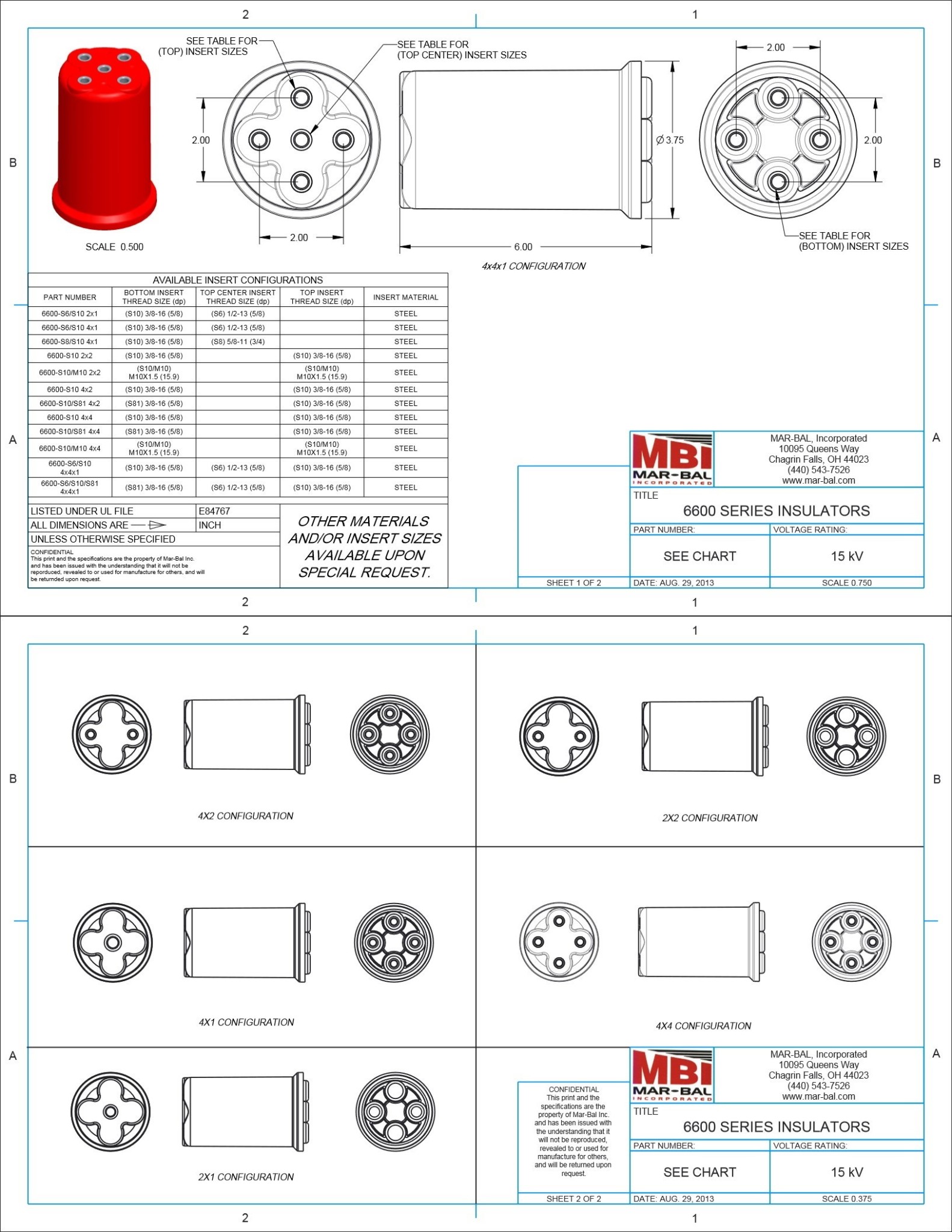 6600-S10/S81 - Mar-Bal, Inc.